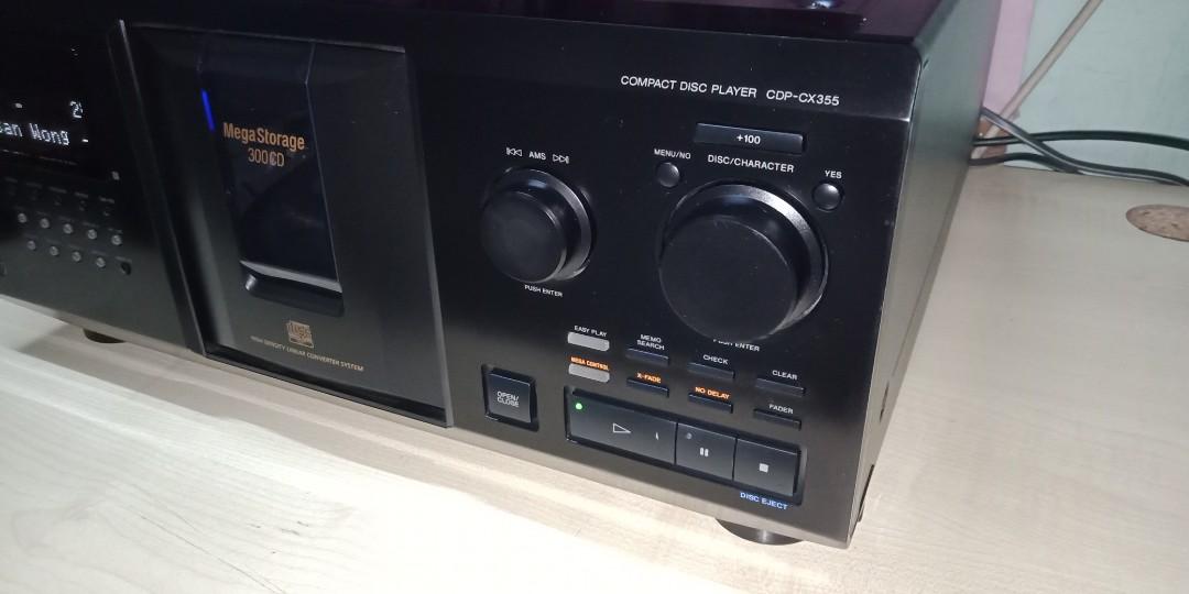 Sony CDP-CX355 300 Disc MegaStorage CD Player, Audio, Other Audio ...