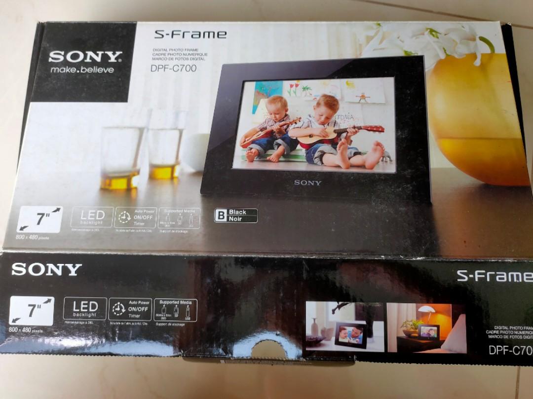 Sony Digital Photo Frame, Furniture & Home Living, Home Decor, Frames ...