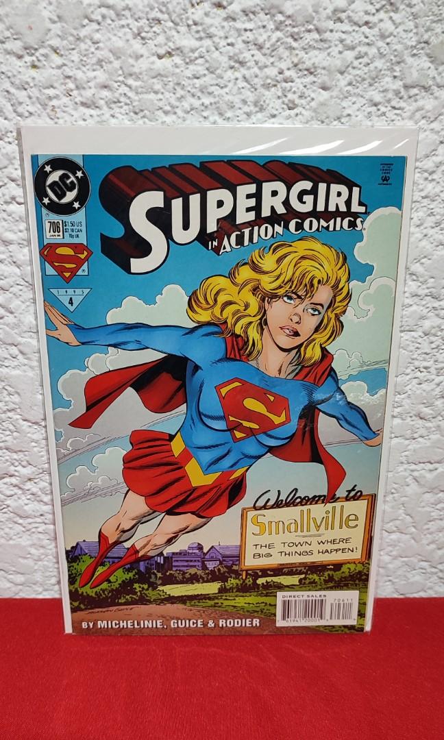 Supergirl in Action Comics #706 (January 1995), Hobbies & Toys, Books ...