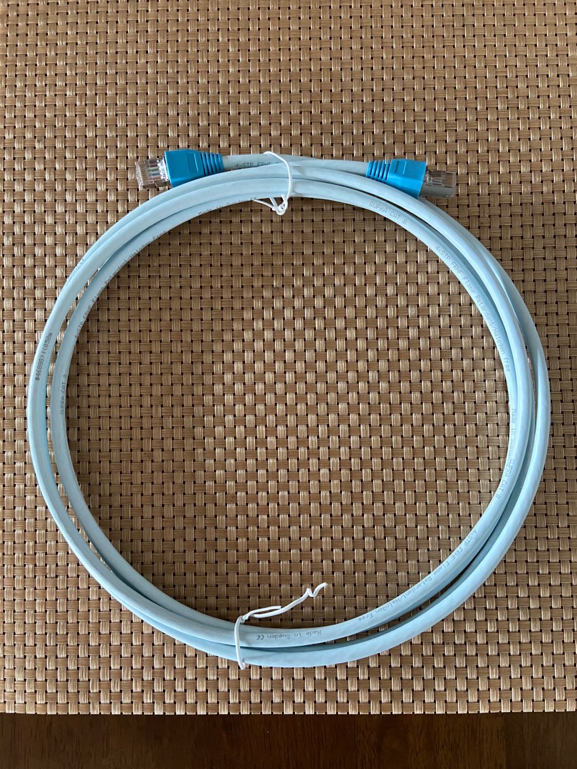 Supra audiophile cat 8 Ethernet cable 2.5m, Audio, Other Audio ...