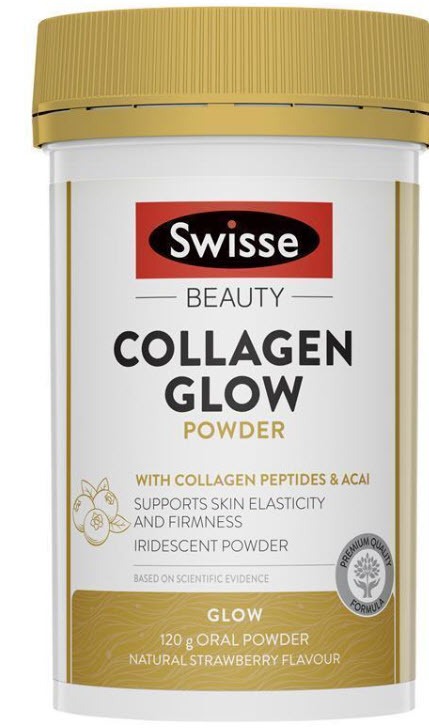 Swisse Beauty Collagen Glow With Collagen Peptides 120G Oral Powder ...