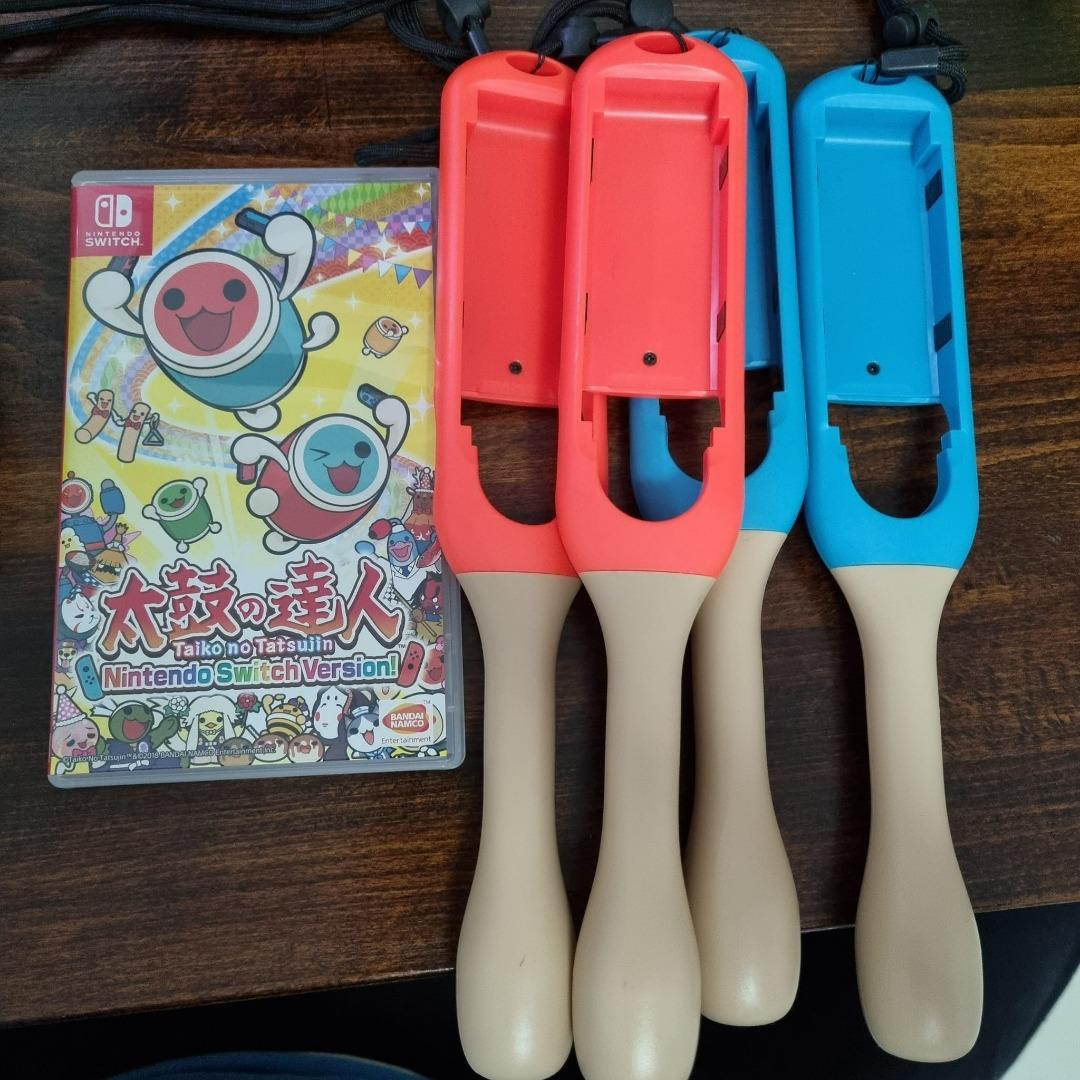 Taiko no Tatsujin with 2 pair sticks, Video Gaming, Video Games ...