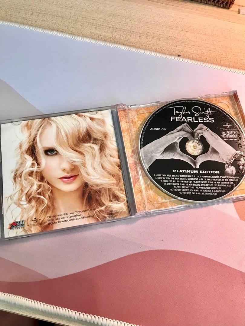 Taylor Swift Fearless 2-piece CD album set, Hobbies & Toys, Memorabilia ...