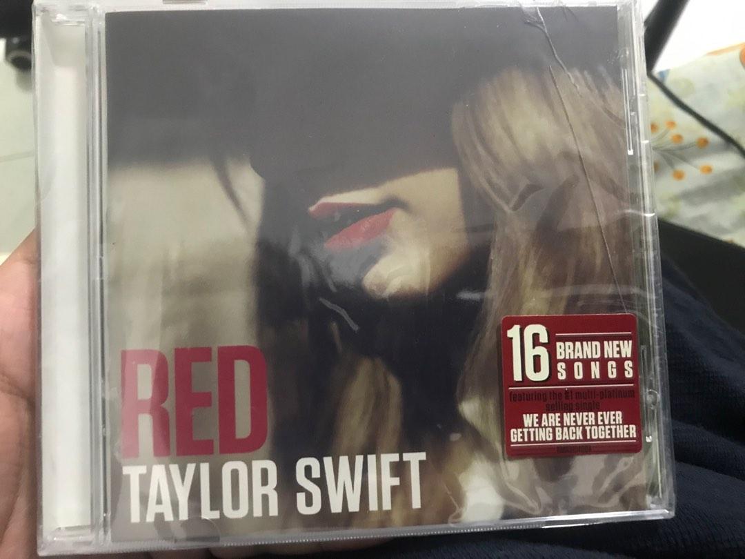 Taylor swift RED (og/stolen version), Hobbies & Toys, Music & Media ...
