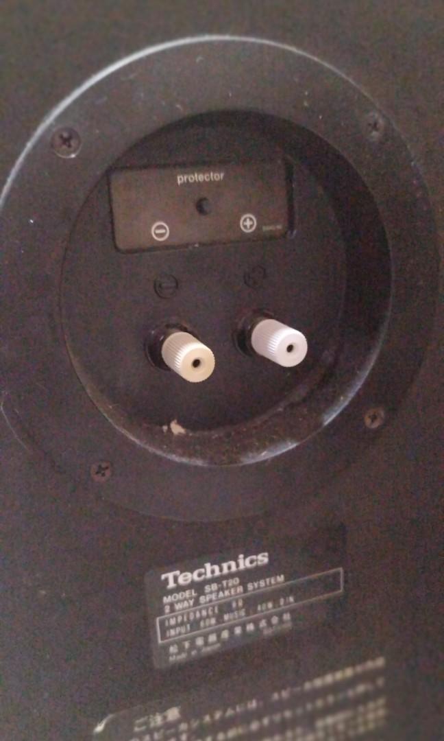 Technics 2 way floor standing speakers, Audio, Soundbars, Speakers ...