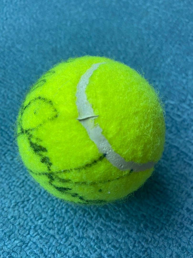 [Tennis Ball] Autographed Billie Jean King Tennis Ball collection ...