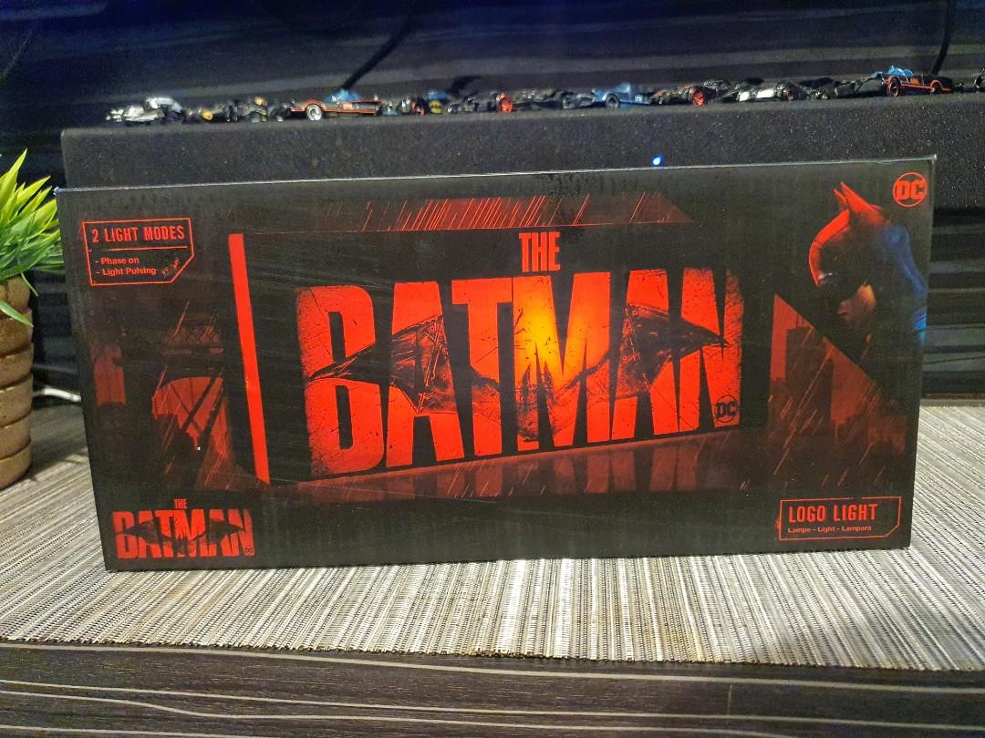 The Batman Logo Light Collectible Lamp by Paladone, Hobbies & Toys ...