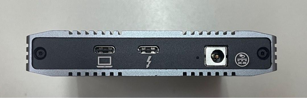2 slot dual NVME Thunderbolt 3 external Enclosure Trebleet, Computers ...