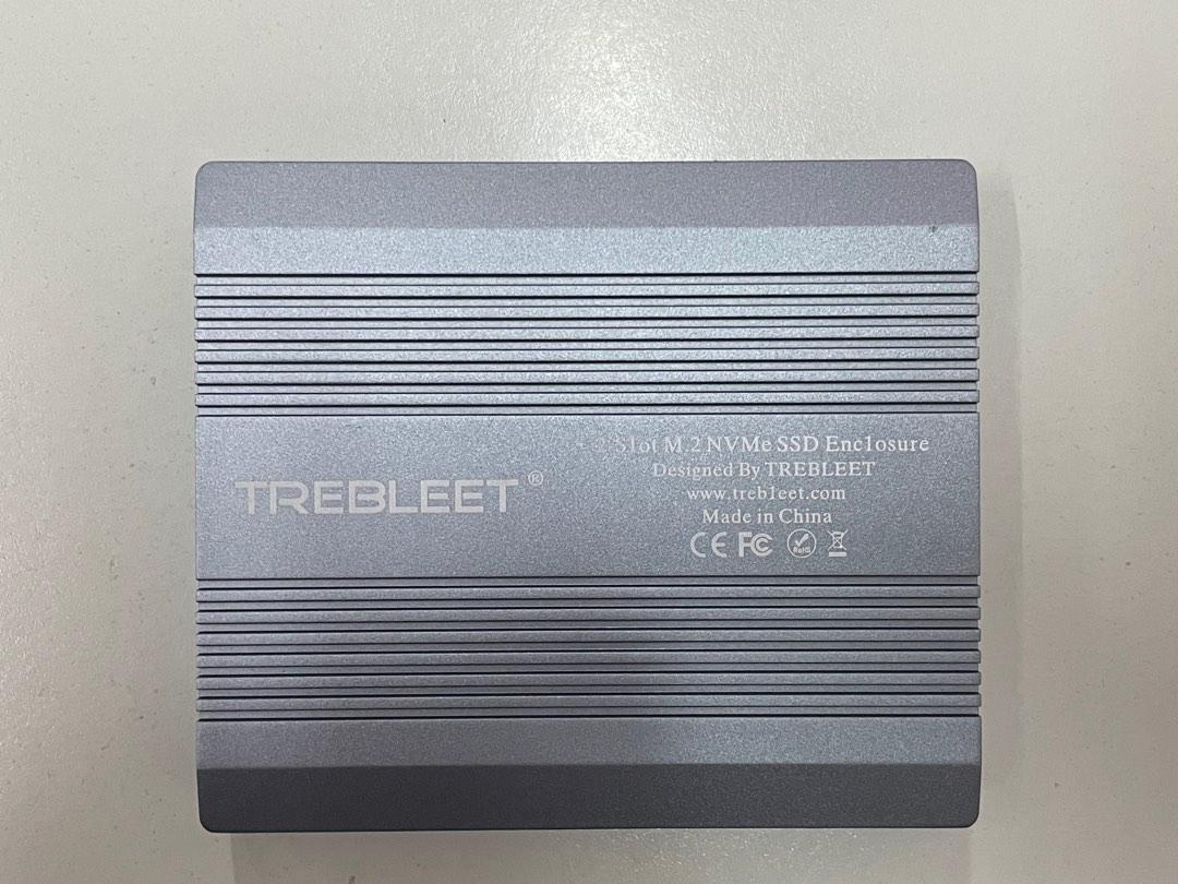 2 slot dual NVME Thunderbolt 3 external Enclosure Trebleet, Computers ...