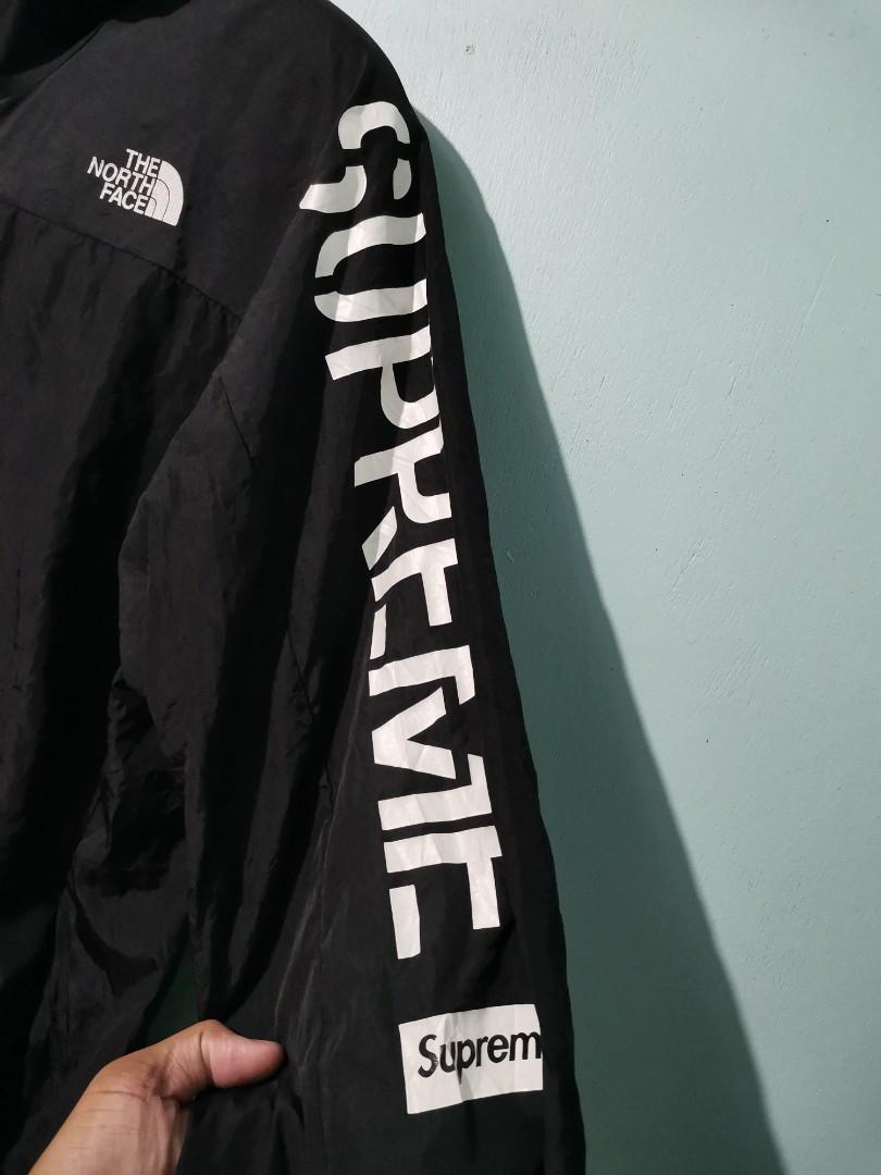 TNF X SUPREME WIND BREAKER, Men's Fashion, Coats, Jackets and Outerwear ...