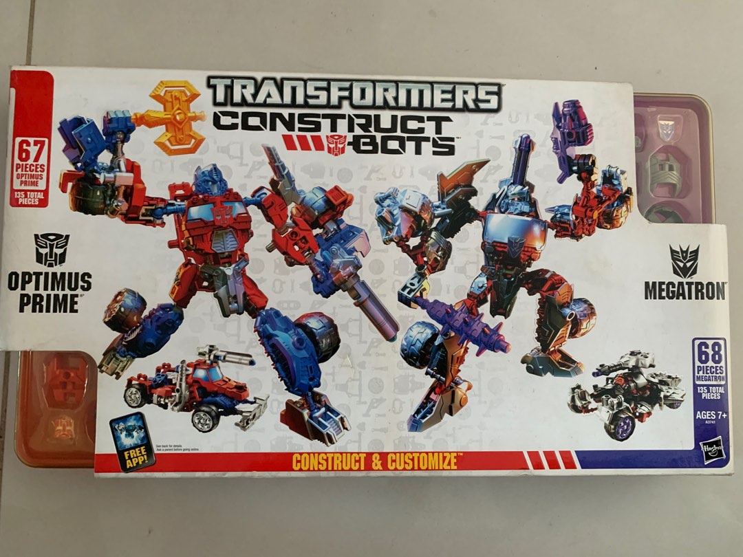 Transformers construction Bots, Hobbies & Toys, Toys & Games on Carousell