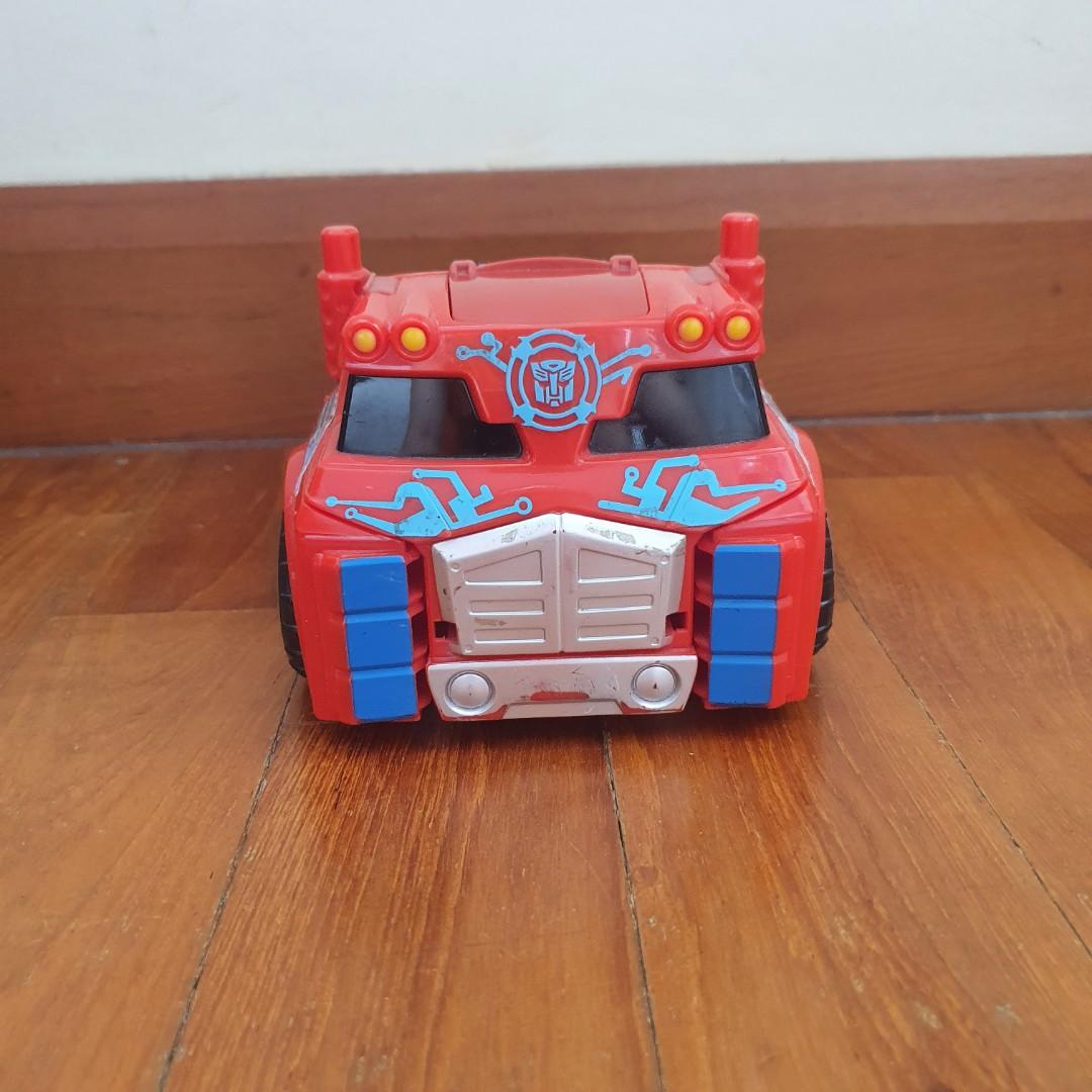 Transformers Rescue Bots Optimus Prime Rescue Trailer by Hasbro ...