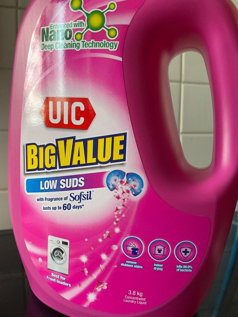 UIC Laundry Liquid Detergent, Furniture & Home Living, Cleaning ...
