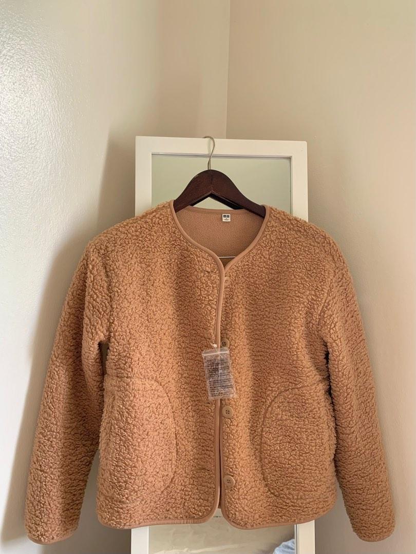 UNIQLO FLEECE JACKET, Women's Fashion, Tops, Others Tops on Carousell