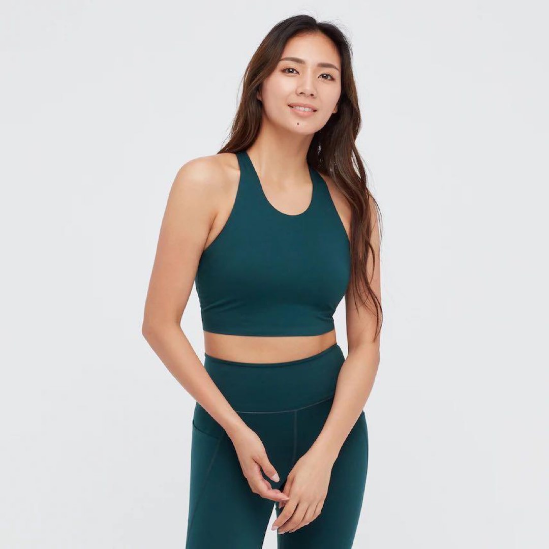 Uniqlo Sports Active Wireless Bra, Women's Fashion, Activewear on Carousell