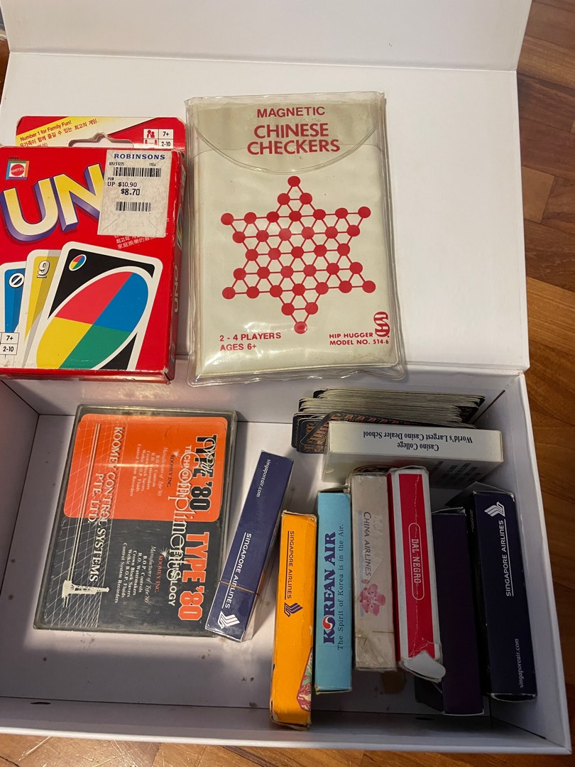 UNO, Chinese checkers, Playing cards poker cards, Hobbies & Toys, Toys ...