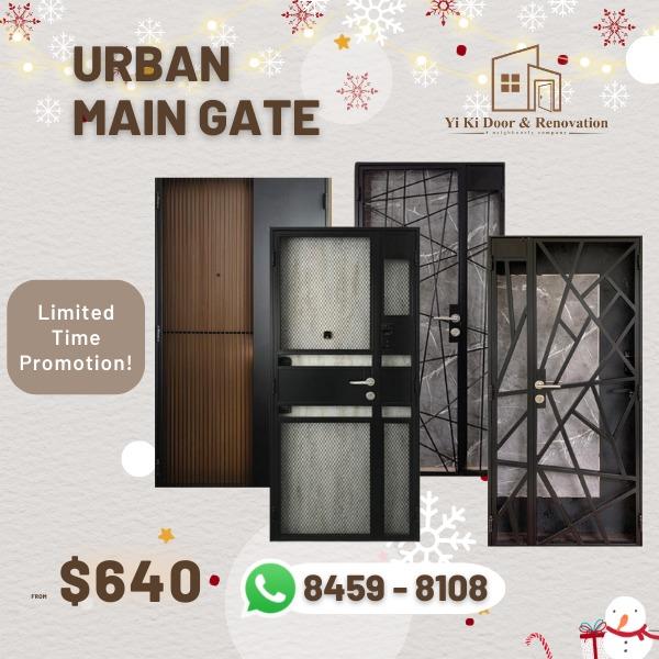 Urban Main Gate, Furniture & Home Living, Security & Locks, Locks ...