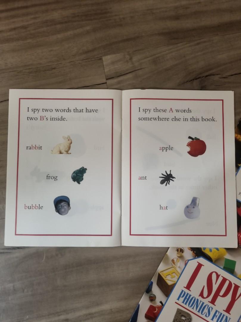 I Spy Book - Phonics Fun (set of 12)., Hobbies & Toys, Books ...
