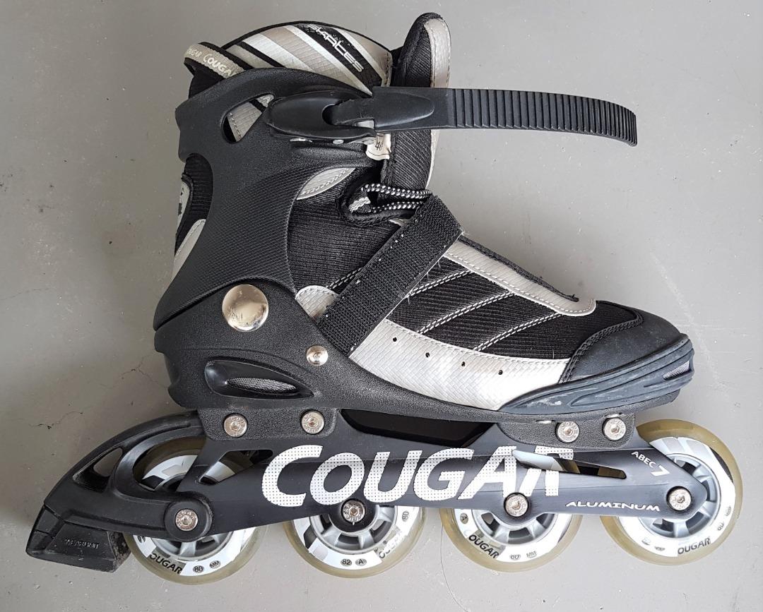 Versatile Cougar Rollerblades, Breeze on Wheels, Inline skating, Active ...