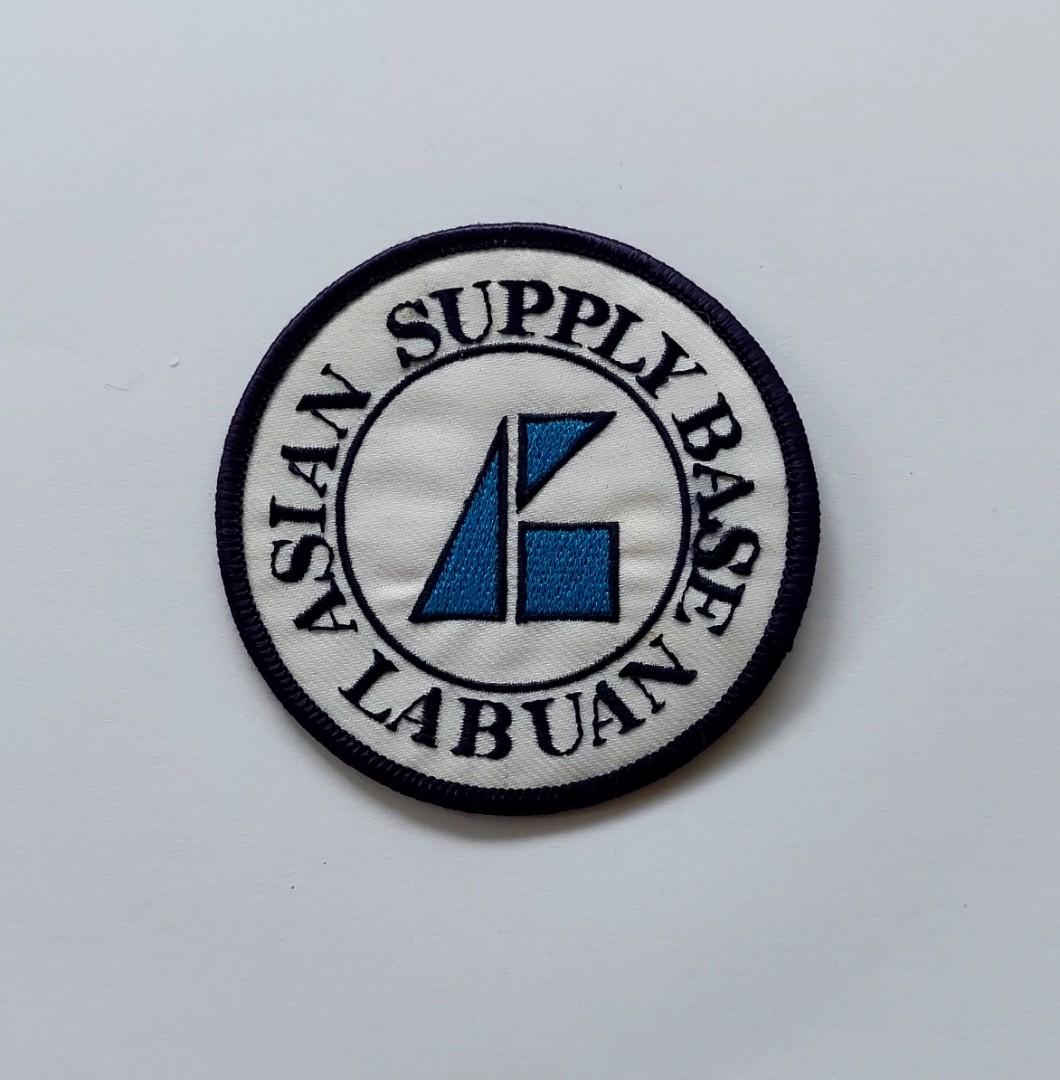 Vintage, 90s Patch, Asian Supply Base Labuan Logo, Hobbies & Toys ...
