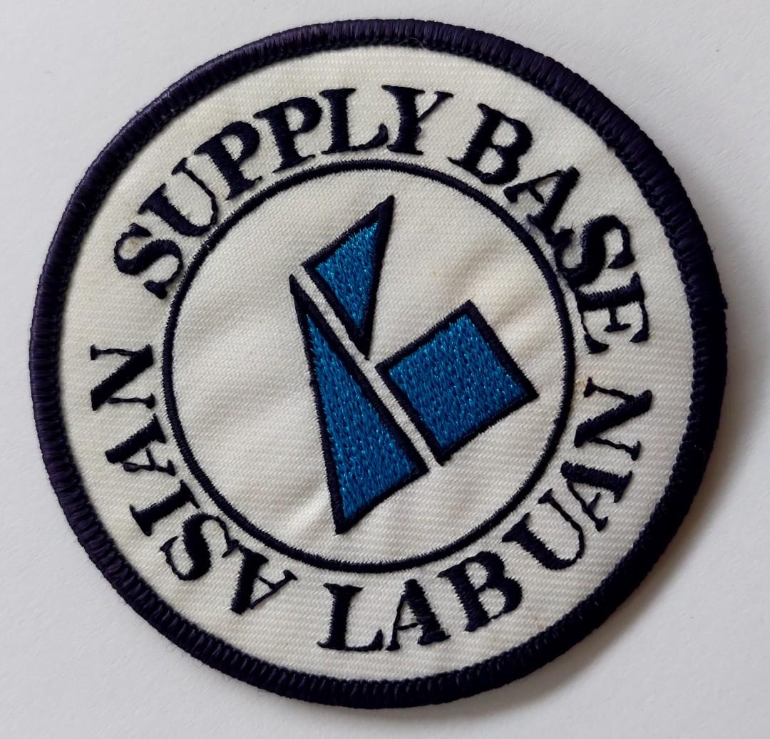 Vintage, 90s Patch, Asian Supply Base Labuan Logo, Hobbies & Toys ...
