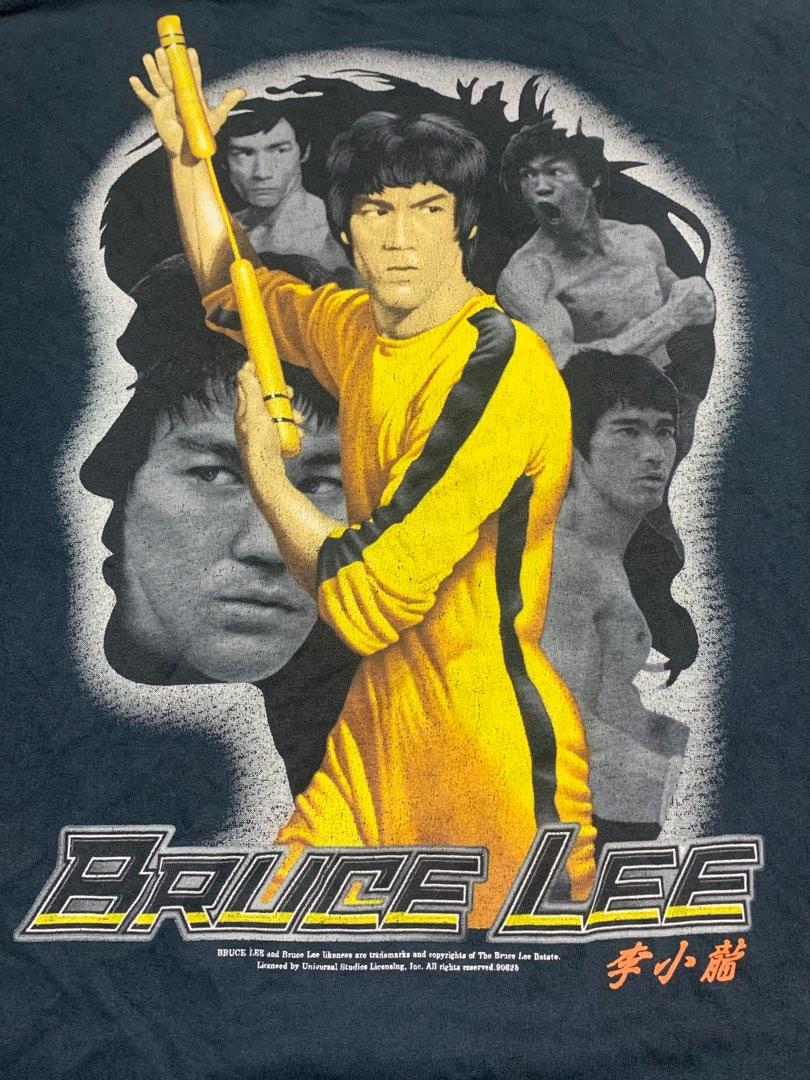 Vintage Bruce Lee Mullet Type Bootleg Michael Tag, Men's Fashion, Tops ...