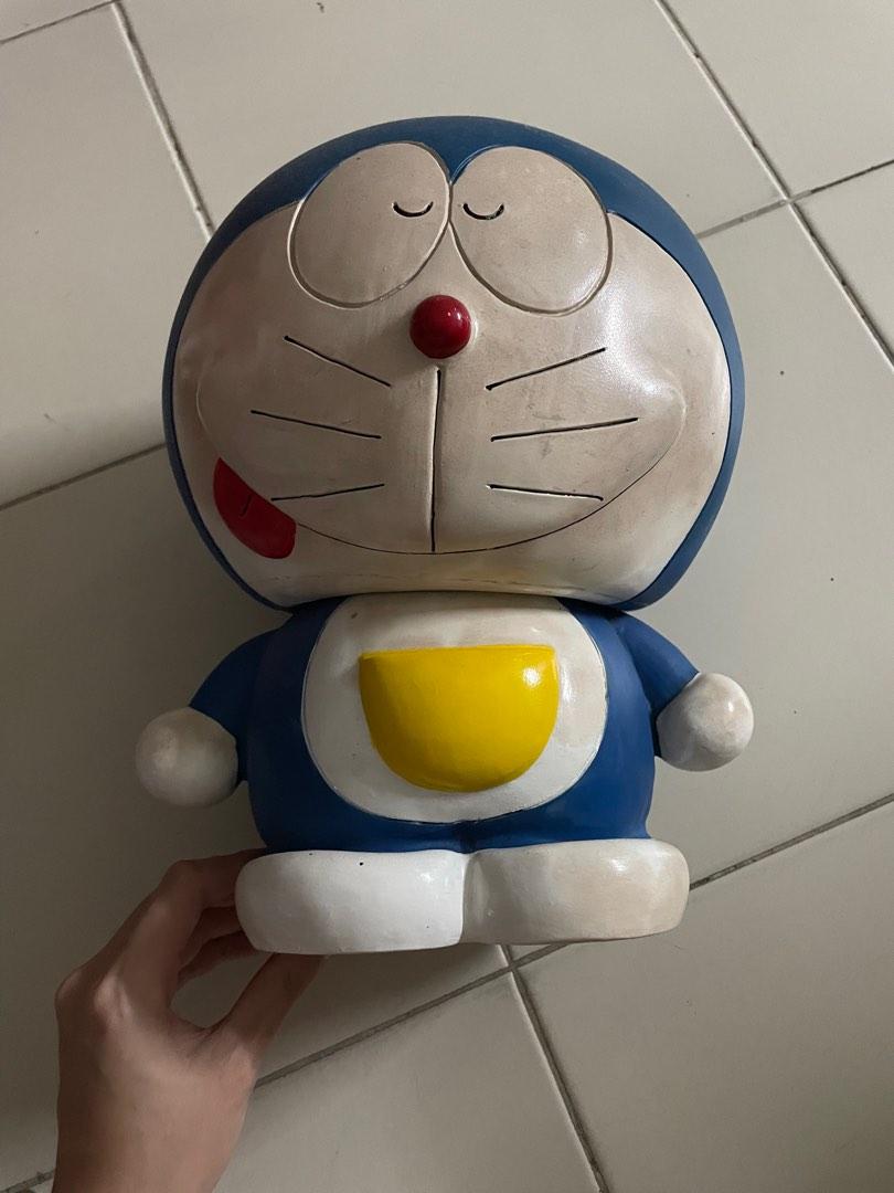 Vintage Doraemon piggy bank figurine, Hobbies & Toys, Memorabilia ...