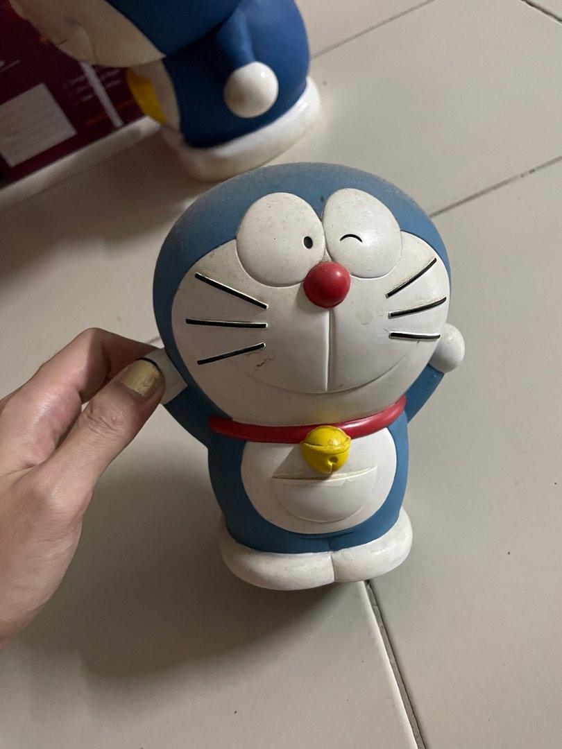 Vintage Doraemon piggy bank figurine, Hobbies & Toys, Memorabilia ...