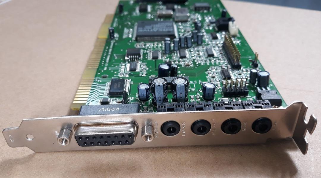 Vintage ISA Sound card, Computers & Tech, Parts & Accessories, Computer ...