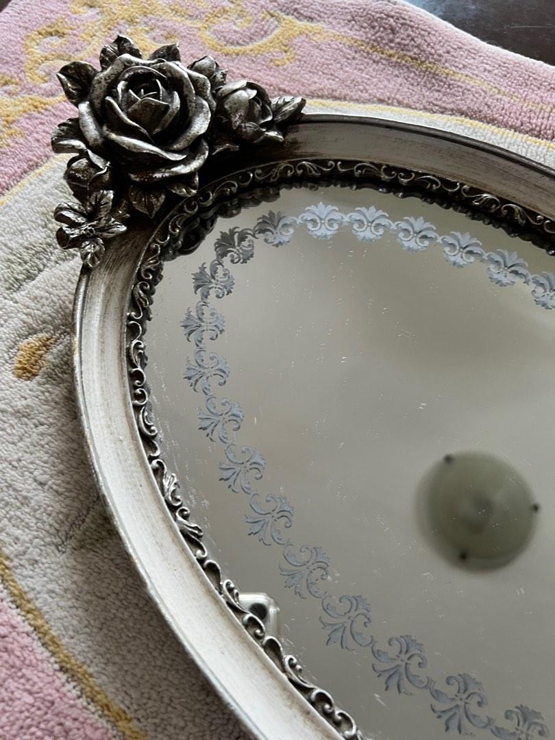 Vintage mirror tray, Furniture & Home Living, Kitchenware & Tableware ...