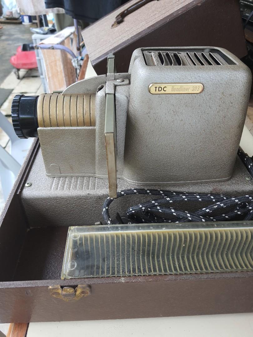 Vintage TDC Selectron Semimatic Slide Projector, Hobbies & Toys ...