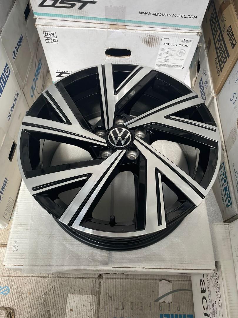 VW Golf 18" rims, Car Accessories, Tyres & Rims on Carousell