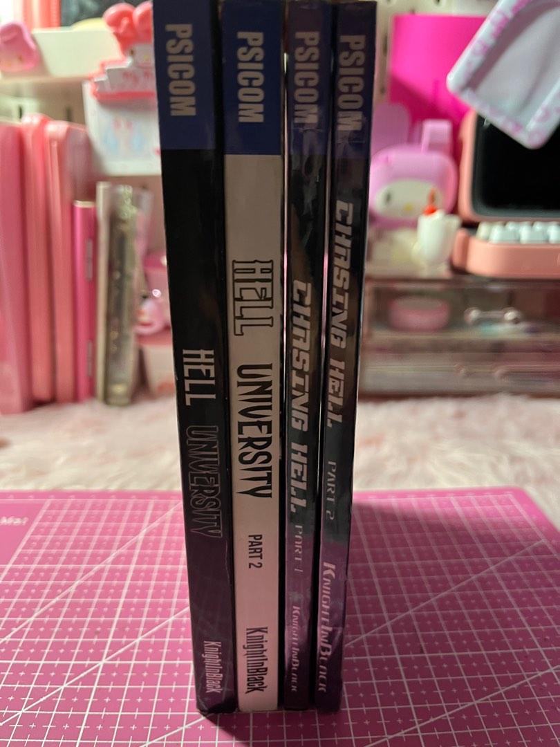 wattpad hell university chasing hell part 1 and 2, Hobbies & Toys, Books & Magazines, Comics ...