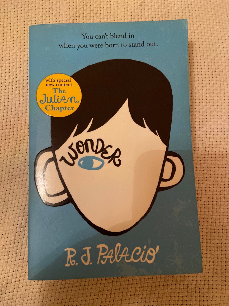 Wonder - RJ Palacio, 興趣及遊戲, 書本 & 文具, 小說 & 故事書 - Carousell