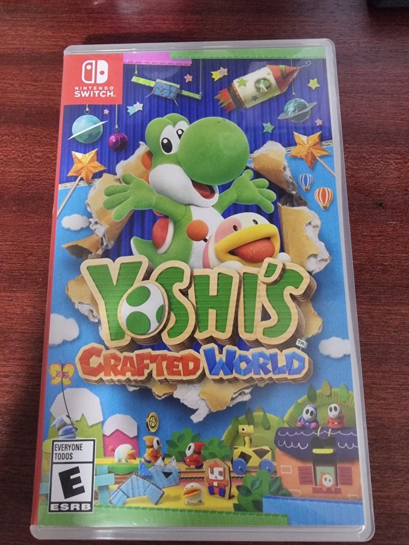 Yoshi Crafted World Nintendo switch game, Video Gaming, Video Games ...