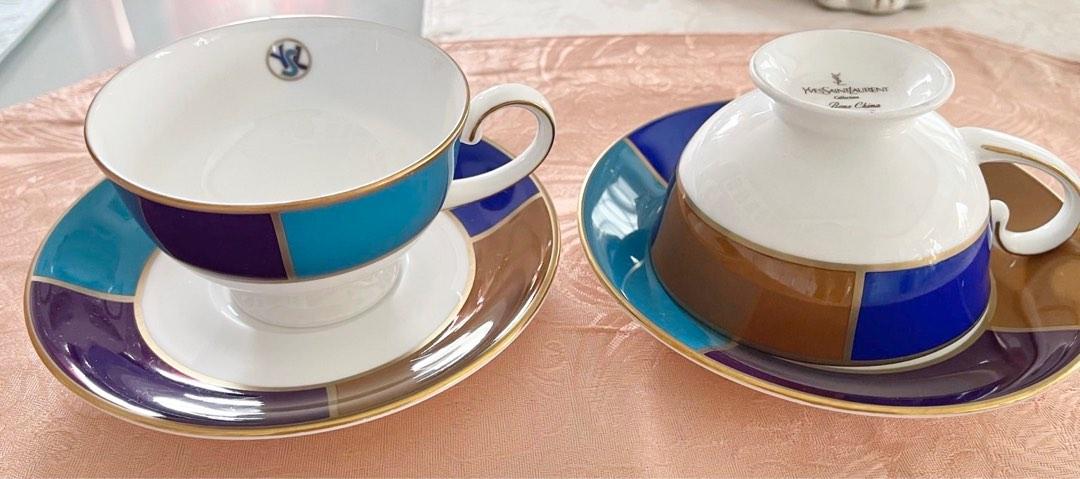 Yves Saint Laurent coffee/tea set, Furniture & Home Living, Kitchenware ...