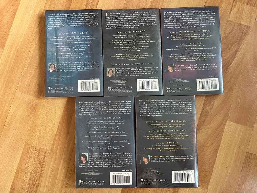 13 to Life (Series) by Shannon Delany, Hobbies & Toys, Books & Magazines, Fiction & Non-Fiction ...