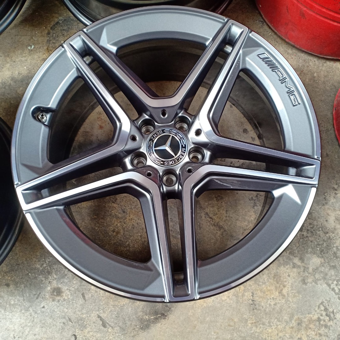 19" Mercedes Benz AMG Original rims (staggered), Car Accessories, Tyres ...