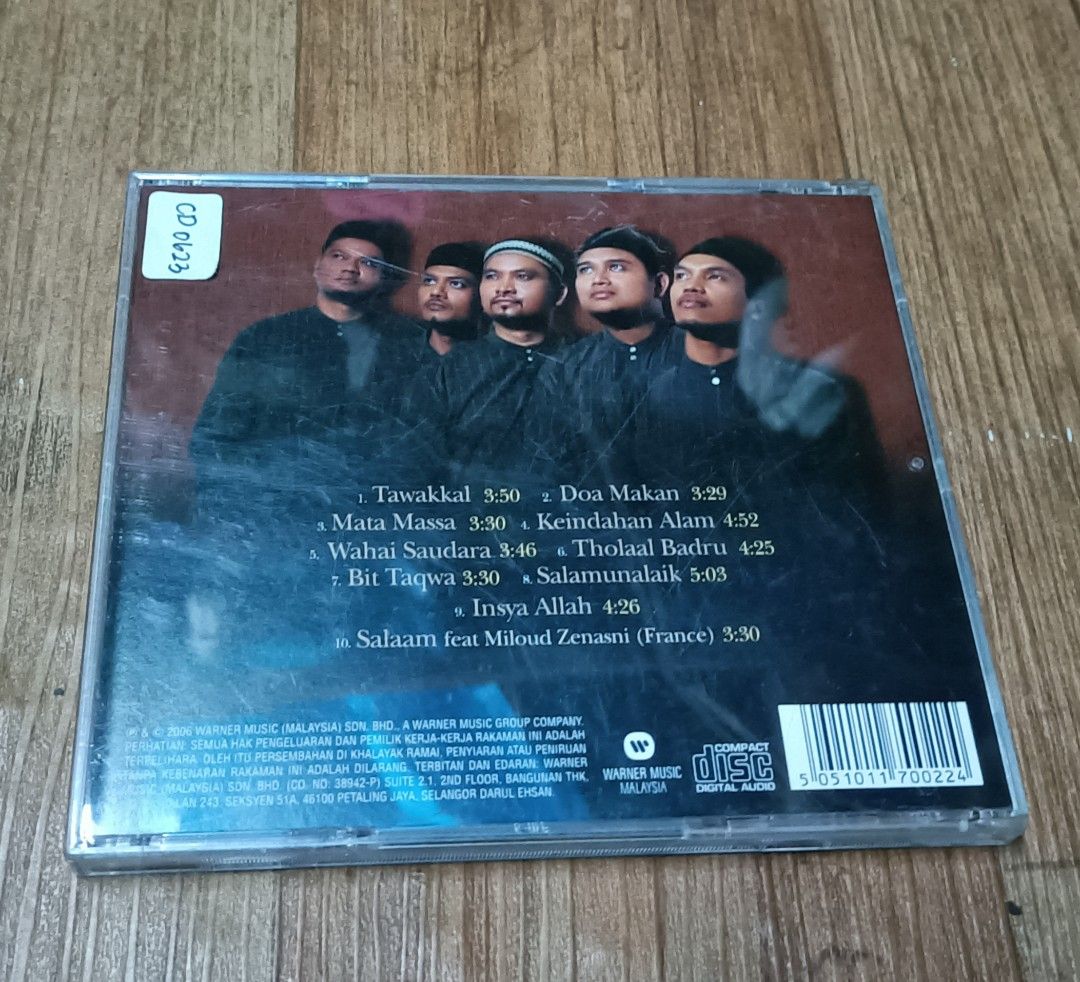 CD Raihan @2006 Warner Music Malaysia SDN BHD.., Hobbies & Toys, Music ...