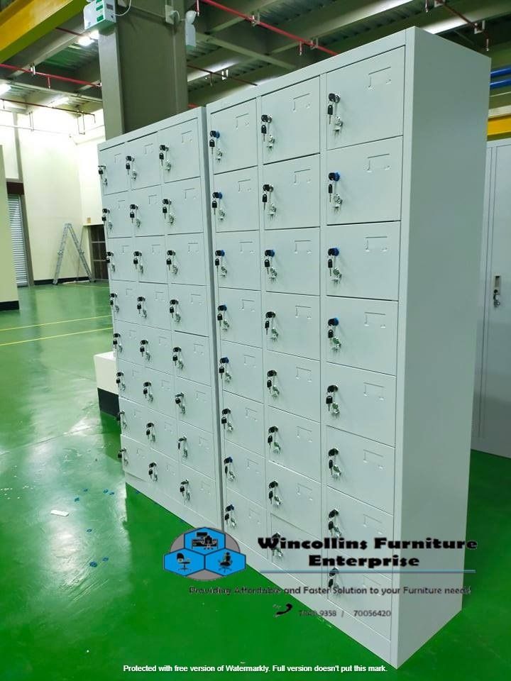 24 door office steel lockers, Furniture & Home Living, Office Furniture ...