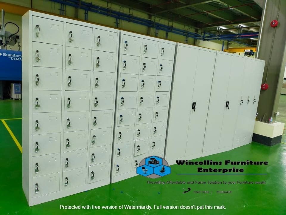 24 door office steel lockers, Furniture & Home Living, Office Furniture ...