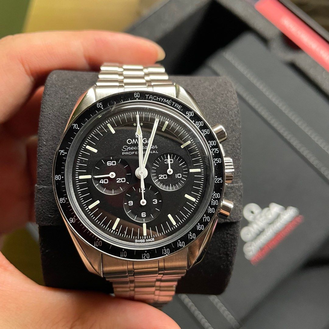 3861 Omega Speedmaster Professional Hesalite Moonwatch, Luxury, Watches ...