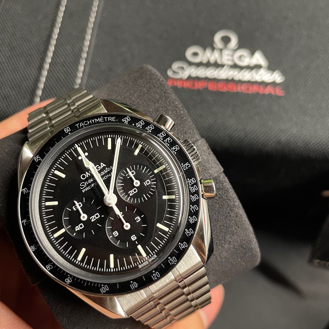 3861 Omega Speedmaster Professional Hesalite Moonwatch, Luxury, Watches ...