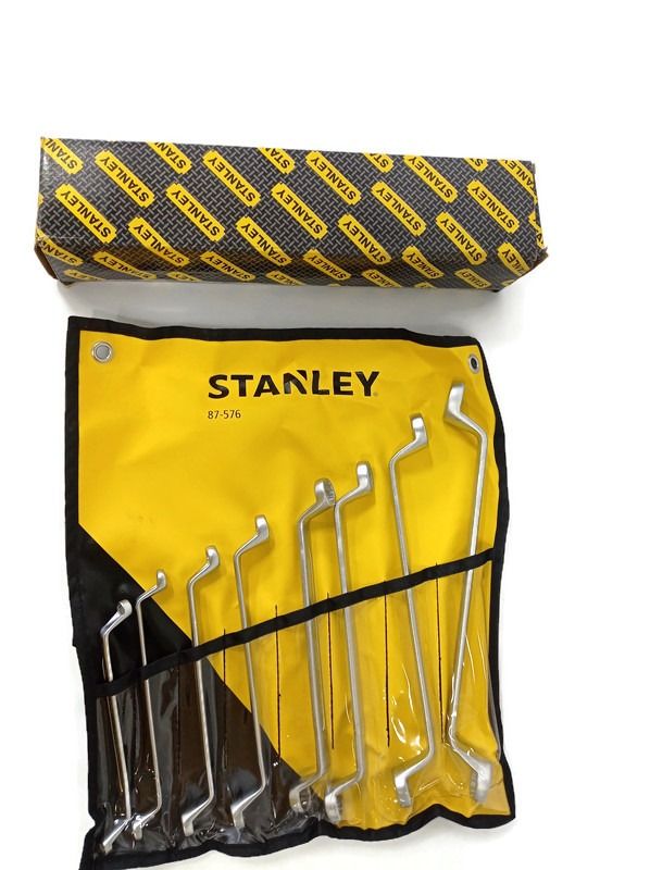8 pc. Stanley Double Offset Box Wrench Set 6 to 22mm Model: 1-87-576 ...
