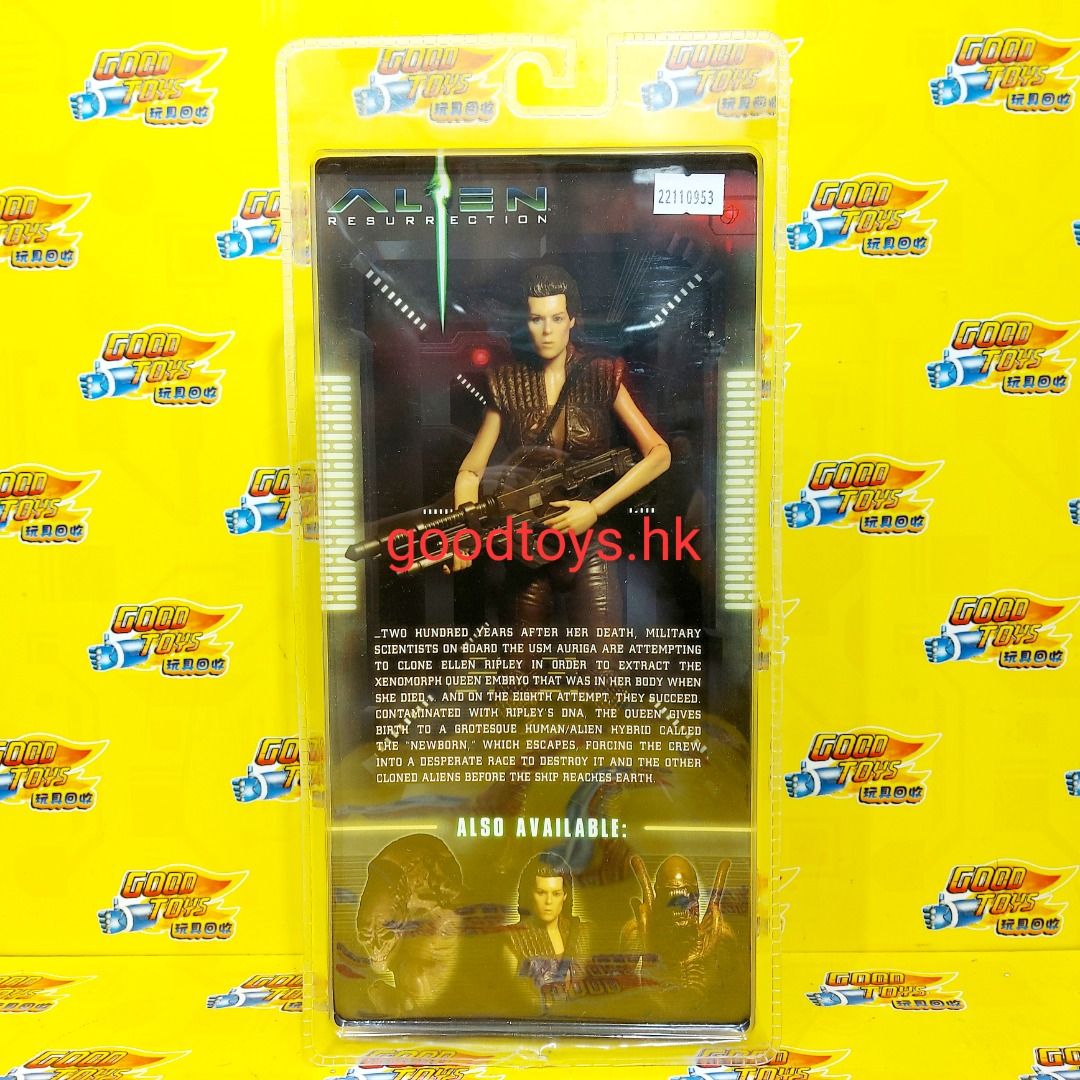 全新未開封 NECA 異形 ALIEN RESURRECTION RIPLEY 8 艾倫 雷普莉 吸塑 FIGURE, 興趣及遊戲, 玩具 ...