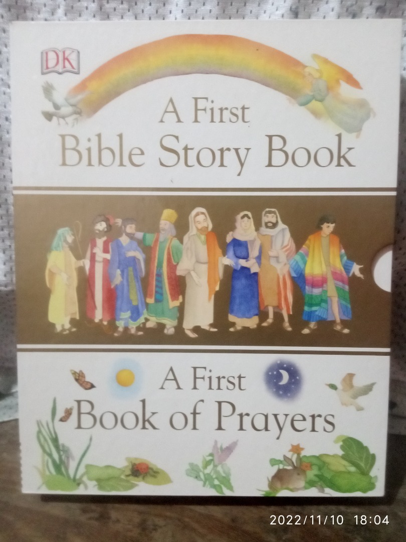 A First Bible Book & A First Book of Prayer (2in1), Hobbies & Toys ...