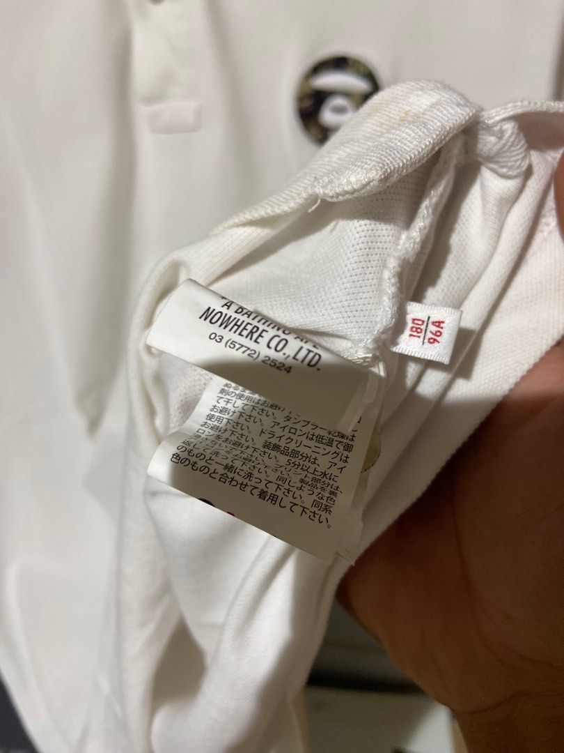 Aape polo shirt, Men's Fashion, Tops & Sets, Tshirts & Polo Shirts on Carousell