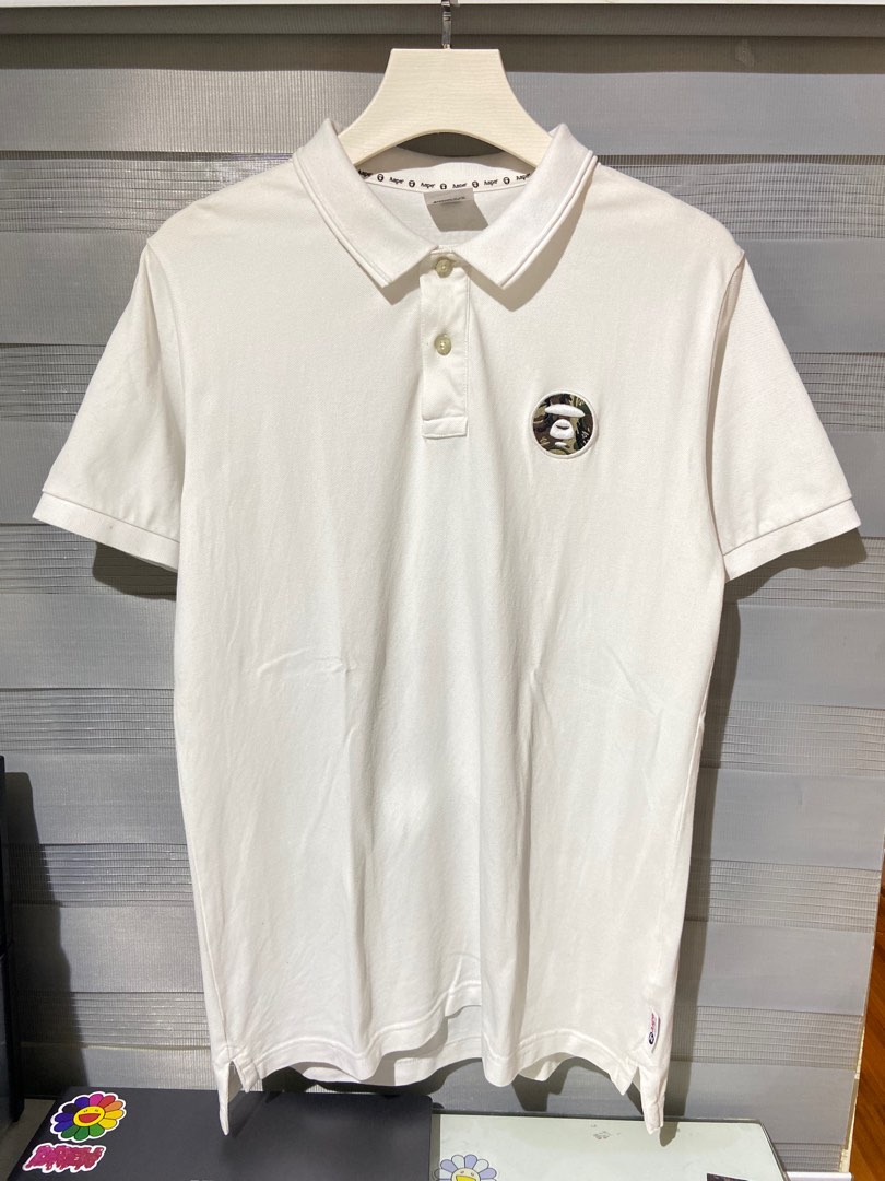 Aape polo shirt, Men's Fashion, Tops & Sets, Tshirts & Polo Shirts on ...