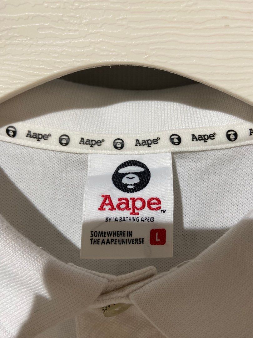 Aape polo shirt, Men's Fashion, Tops & Sets, Tshirts & Polo Shirts on ...
