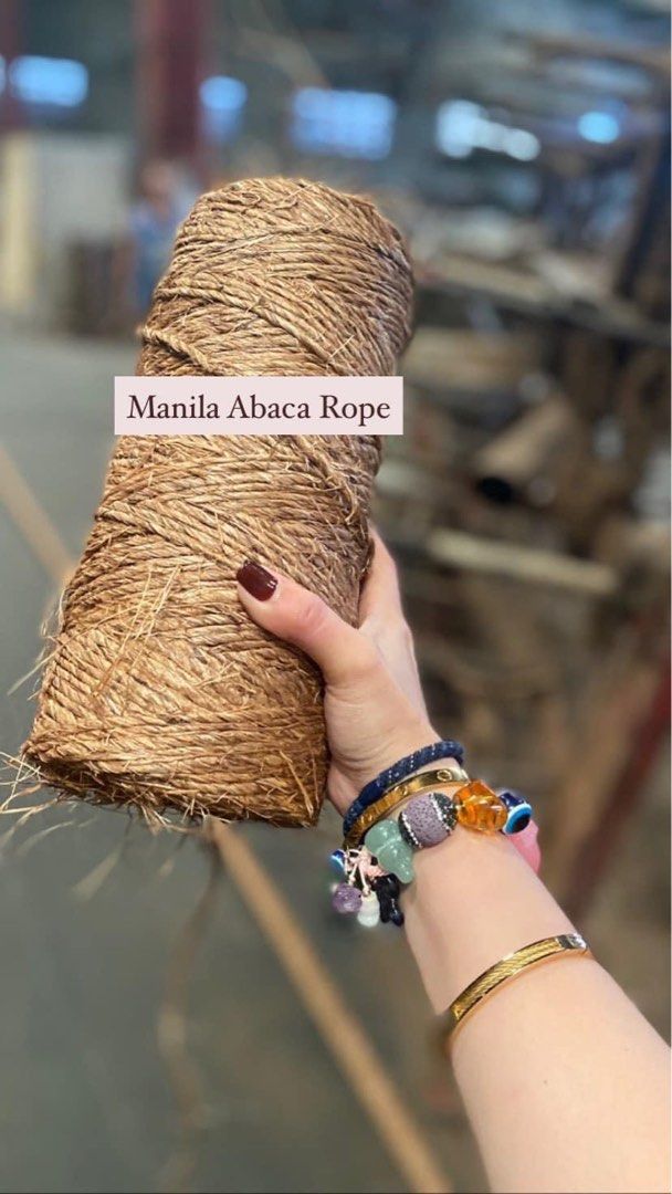 Abaca Rope/Manila Rope, Commercial & Industrial, Construction ...